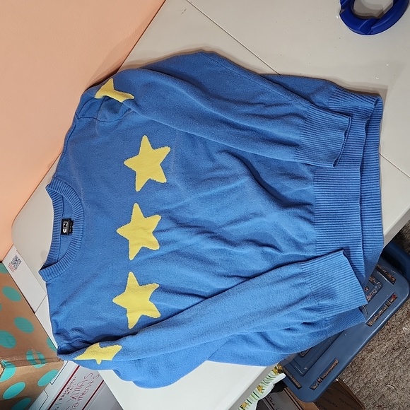 Cartoon Network | Sweaters | 525cn Cartoon Network Large Blue Sweater ...